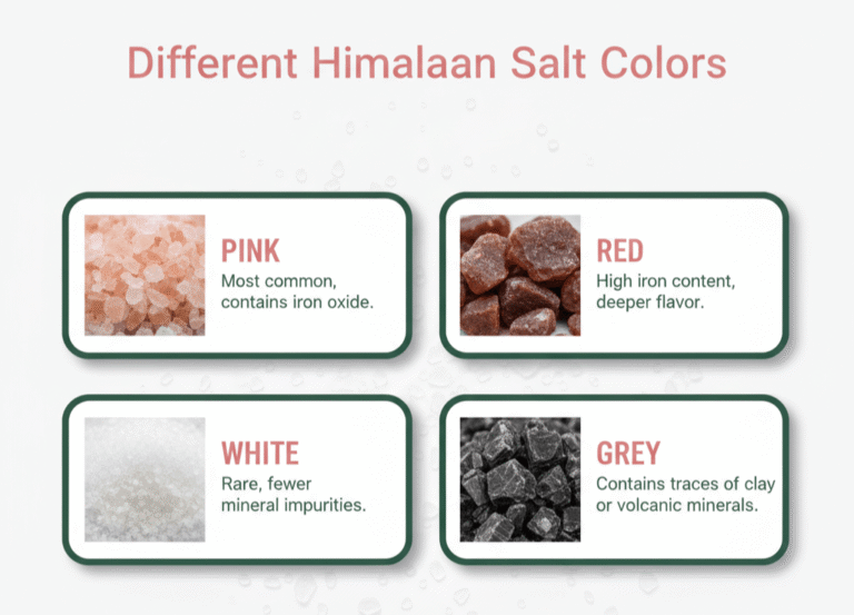 Different Himalayan Salt Colors And Their Unique Properties