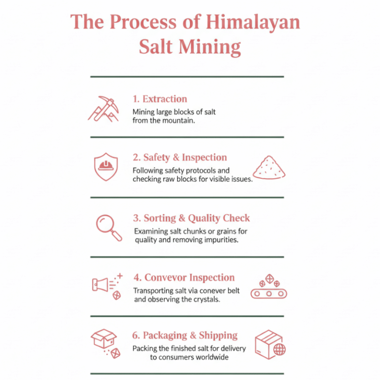 Process of Himalayan Salt Mining Explained Simply